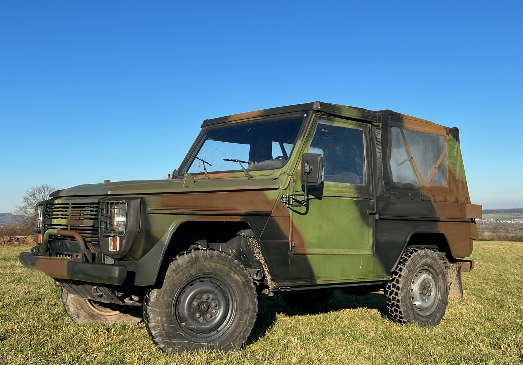 Peugot P4 / Mercedes G vom Französischen Militär P1 VERKAUFT